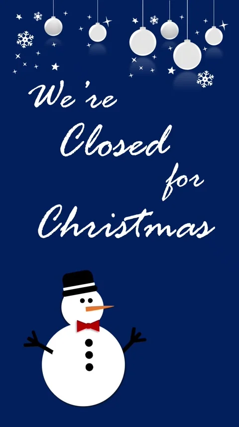 Office Closed Christmas Stock Videos – Royalty-Free HD & 4K Videos