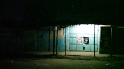 Closed Shops At Night Stock Video Footage | Royalty Free Closed Shops ...
