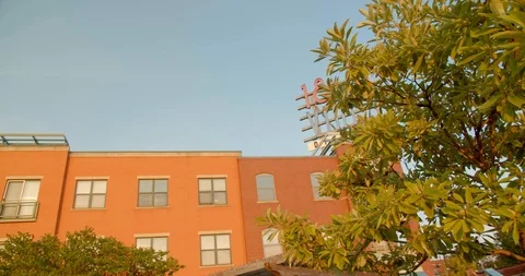 Closeup, 18th & Vine District Sign, Kans... | Stock Video | Pond5