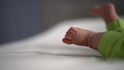 Barefoot Babys Close Stock Videos – Royalty-Free HD & 4K Videos | Pond5