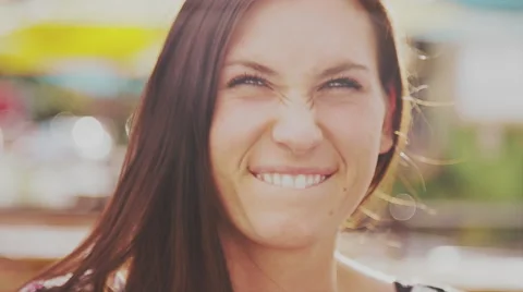 Girl Silly Face Stock Video Footage | Royalty Free Girl Silly Face ...