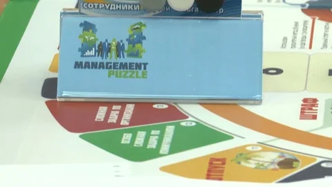 Closeup Camera Moves up along Puzzle Sho... | Stock Video | Pond5