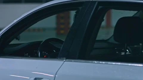 Closeup of car interior front dashboard,... | Stock Video | Pond5