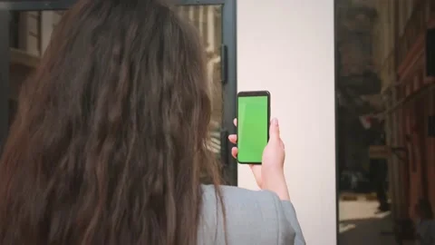 Closeup girl having video call by mobile... | Stock Video | Pond5