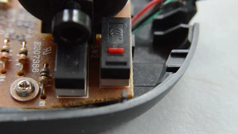 Closeup inside view Of The Computer M... | Stock Video | Pond5