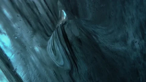 Closeup Of Intricate Ice Wall Inside Ice... | Stock Video | Pond5