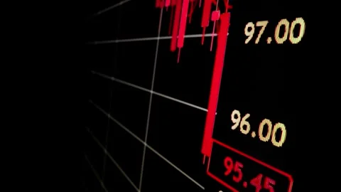 Closeup macro shot movement on LED scree... | Stock Video | Pond5