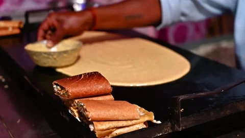 Making Dosa Stock Videos – Royalty-Free HD & 4K Videos | Pond5