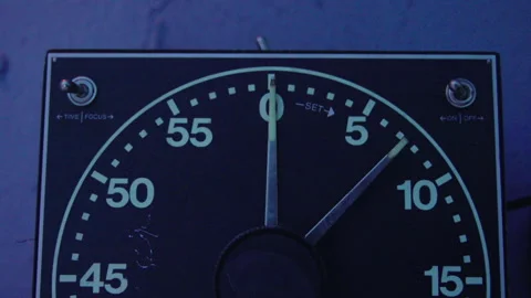 Closeup of a person turning on an old ti... | Stock Video | Pond5
