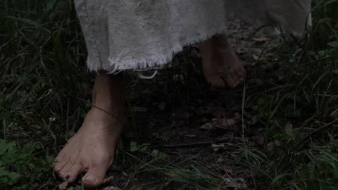 Jesus Walking Stock Footage ~ Royalty Free Stock Videos | Pond5
