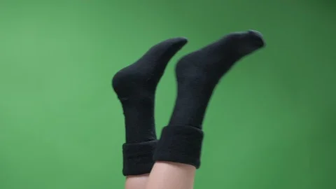 Closeup top feet shoot of female teenage... | Stock Video | Pond5