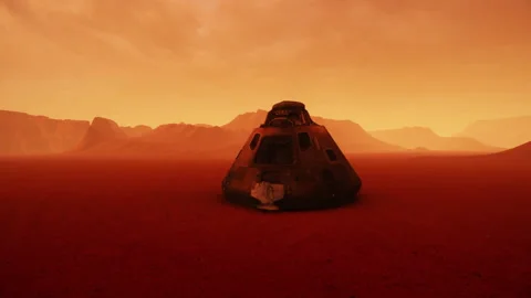 Spaceship Crash Stock Video Footage | Royalty Free Spaceship Crash ...