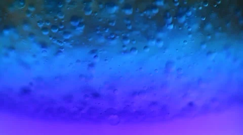 closeup of Water babels | Stock Video | Pond5