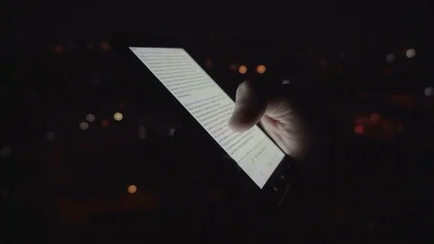 Closeup of young man hands scrolling pic... | Stock Video | Pond5