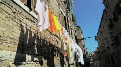 Clothes Hanged Stock Videos – Royalty-Free HD & 4K Videos | Pond5