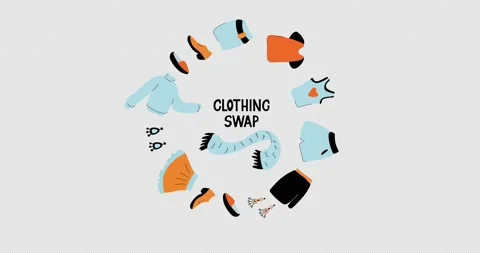 Clothes Swapper Stock Footage ~ Royalty Free Stock Videos | Pond5