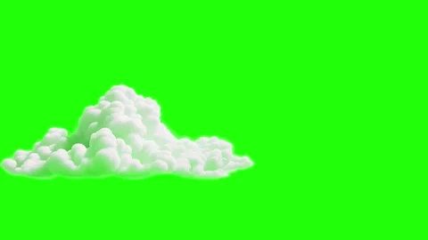 Cloud green screen 4k. Sky, cloud moving... | Stock Video | Pond5