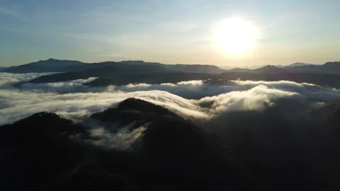 Cloud hunting landscape in Da Lat -Vietn... | Stock Video | Pond5