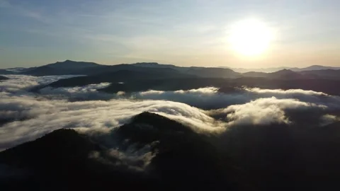 Cloud hunting landscape in Da Lat -Vietn... | Stock Video | Pond5