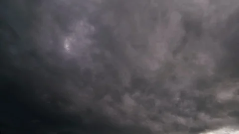 Cloud moving on sky time lapse. White Cl... | Stock Video | Pond5