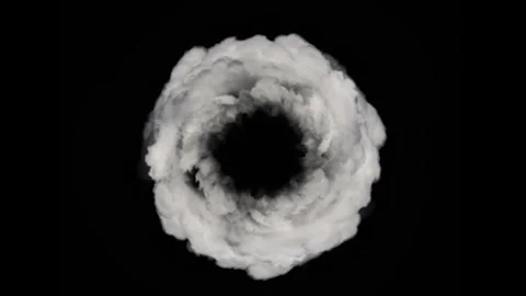 Cloud Ring Energy Vortex Loop Animation | Stock Video | Pond5
