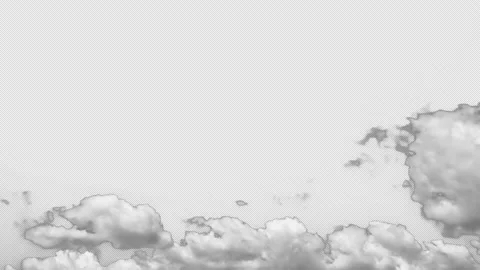 Clouds Alpha Channel | Stock Video | Pond5