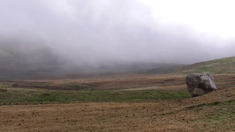 Clouds Fog and Mist Rolling in on Andes ... | Stock Video | Pond5