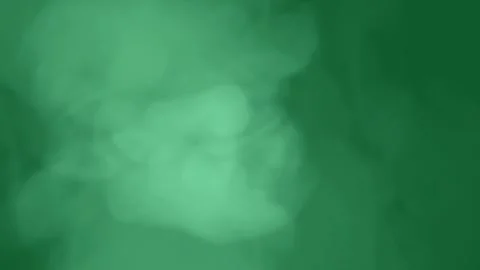 Clouds, Smoke, and Fog Effect on Green S... | Stock Video | Pond5