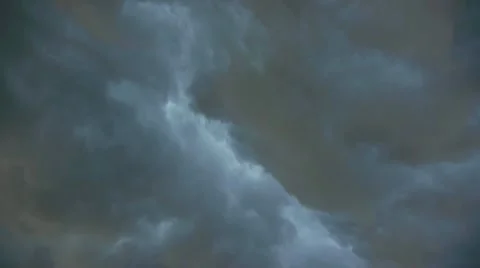 Clouds swirl above in an angry storm - g... | Stock Video | Pond5