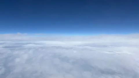 Cloud,sunny,stratosphere,troposphere,blu... | Stock Video | Pond5