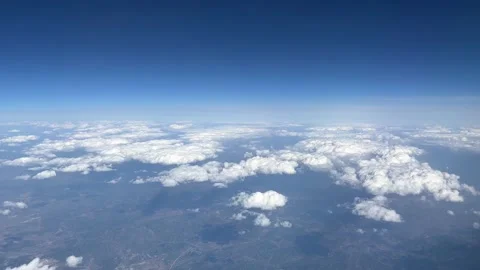 Cloud,sunny,stratosphere,troposphere,blu... | Stock Video | Pond5