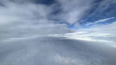 Cloud,sunny,stratosphere,troposphere,blu... | Stock Video | Pond5