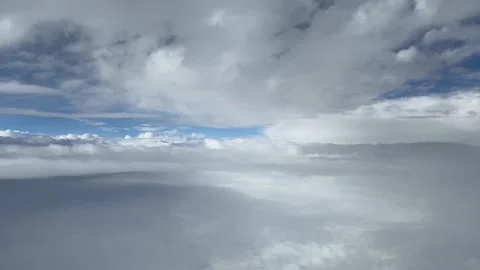 Cloud,sunny,stratosphere,troposphere,blu... | Stock Video | Pond5