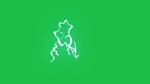Lightning Green Screen Stock Footage ~ Royalty Free Stock Videos | Pond5