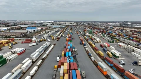 Intermodal Rail Stock Footage ~ Royalty Free Stock Videos | Pond5