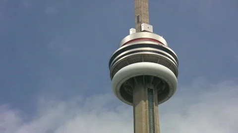 Cn Tower Antenna Stock Footage ~ Royalty Free Stock Videos | Pond5
