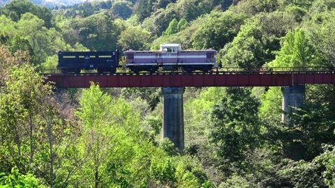 Coal mine train, Hokkaido, Japan | Stock Video | Pond5