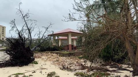 Coastal Storm Surge Damage After Hurrica... | Stock Video | Pond5