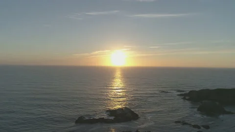 Cobble Beach at Sunset | Stock Video | Pond5