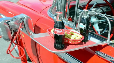 Coca Cola Car Stock Footage ~ Royalty Free Stock Videos | Pond5