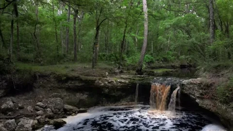 coca cola falls falling creek falls | Stock Video | Pond5