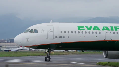 Cockpit, EVA Air Airbus A321 Passenger A... | Stock Video | Pond5