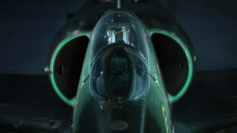 Cockpit of a Fighter Jet Aircraft In Har... | Stock Video | Pond5