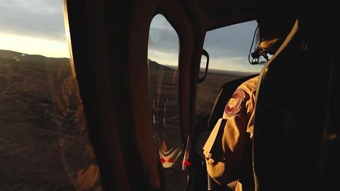 Cockpit view U.S Customs Border Protecti... | Stock Video | Pond5