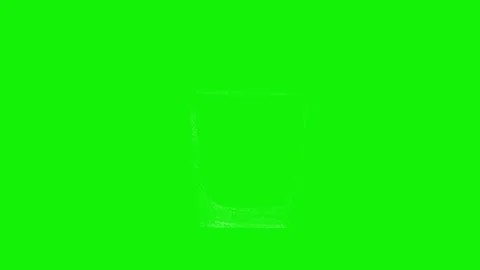 Cocktail Animated Sticker on Green Scree... | Stock Video | Pond5