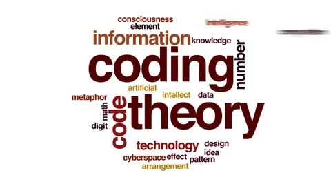 Coding theory animated word cloud, text ... | Stock Video | Pond5