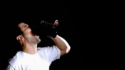 Guzzling Stock Footage ~ Royalty Free Stock Videos | Pond5