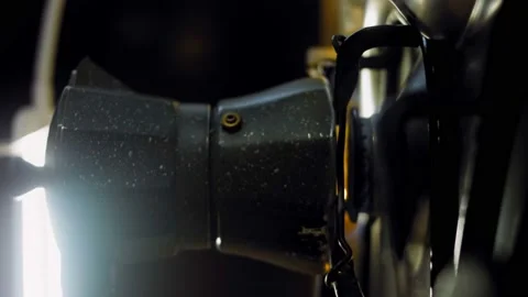 The coffee machine on fire. Coffee brewi... | Stock Video | Pond5