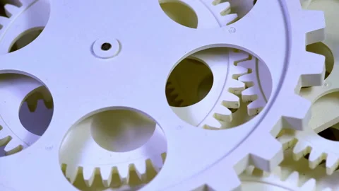 Cogs and Gears Looped Rotating Teamwork ... | Stock Video | Pond5