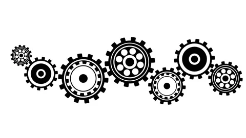 Cogs and gears spinning animation | Stock Video | Pond5
